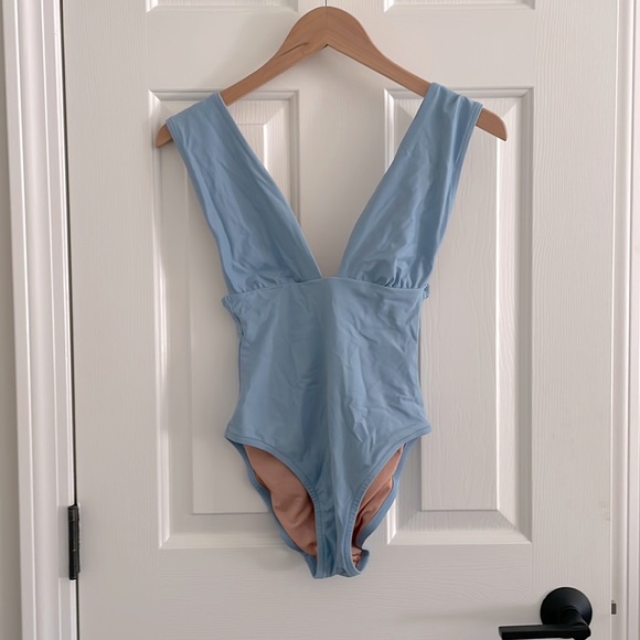 J Crew Swim J Crew V Neck One Piece Swimsuit Poshmark